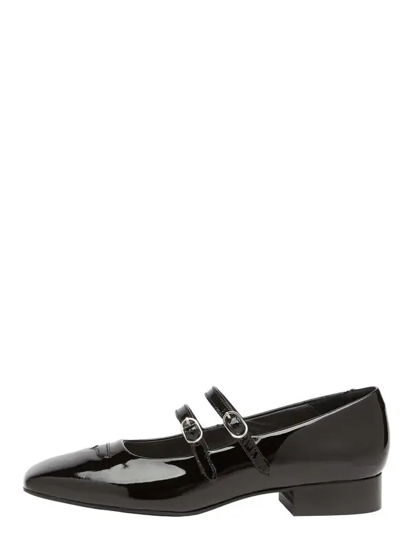 DUKE + DEXTER Ruby Patent Mary Jane - Black