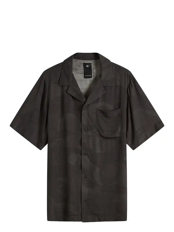 MAHARISHI Snakeskin Vacation Shirt - Subdued Night