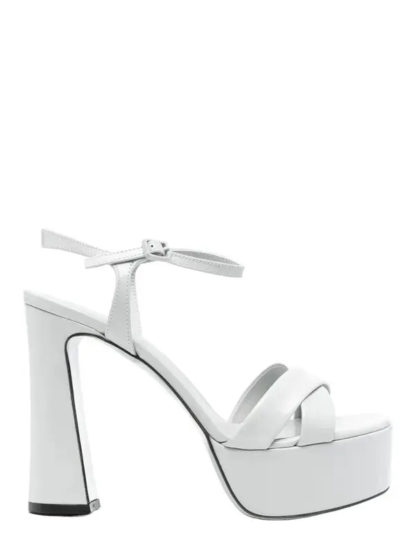 Roberto Festa 130mm Stella Sandals - Grey