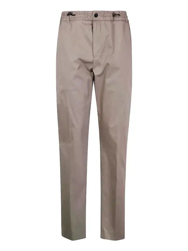 PT TORINO Drawstring-waist Trousers - Brown