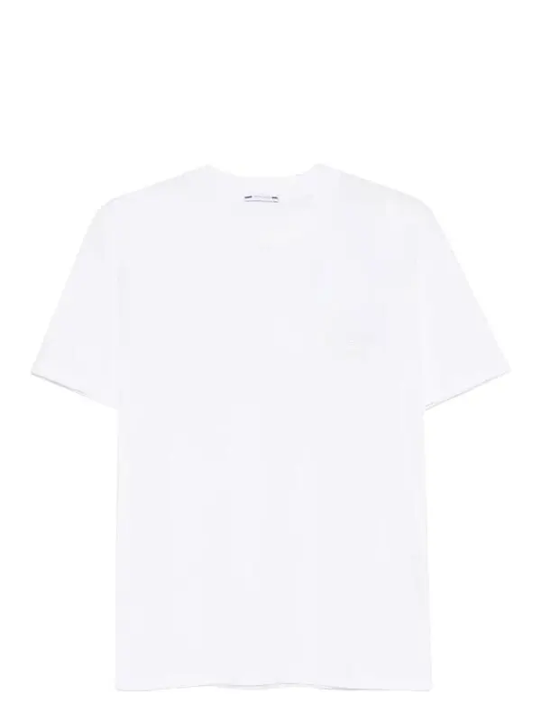 Jacob Cohen Rubberised-logo T-shirt - White