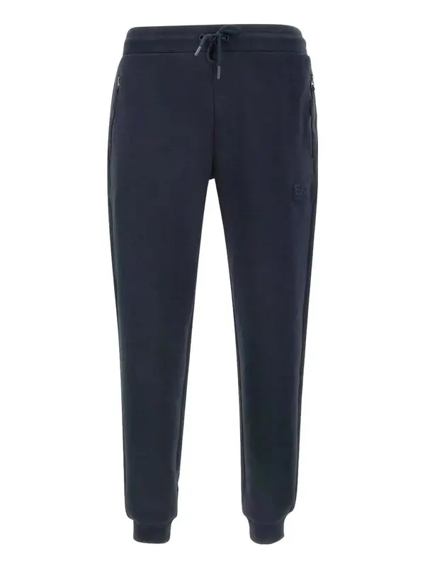 Emporio Armani Logo-patch Track Pants - Blue
