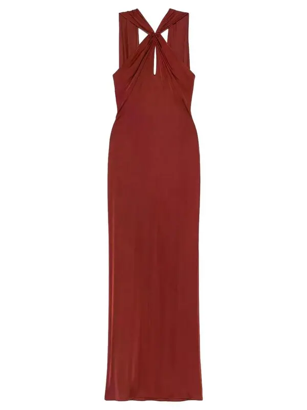 THE NEW ARRIVALS ILKYAZ OZEL Maia Maxi Dress - Red