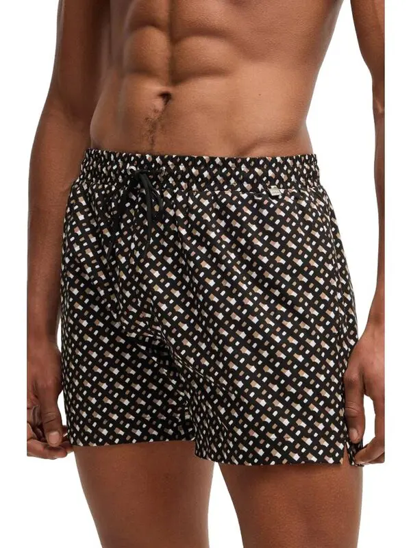 BOSS Manu Swim Trunks - Black