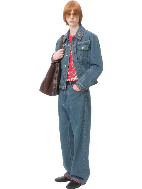 Valentino Garavani Cotton T-shirt With Le Chat De La Maison Print - Red