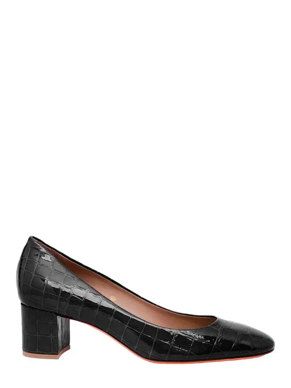 Santoni Low-heel Pump - Black