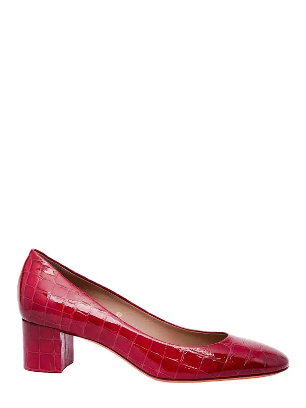 Santoni Low-heel Pump - Red