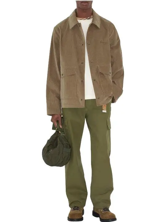 Burberry Fox Gabardine Jacket - Puddle Beige