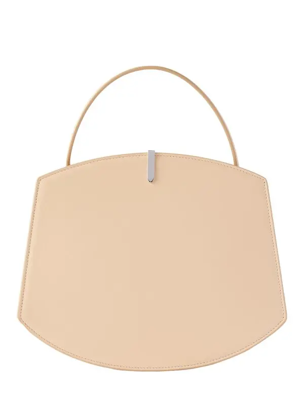 Savette Florence 25 Leather Tote - Ecru