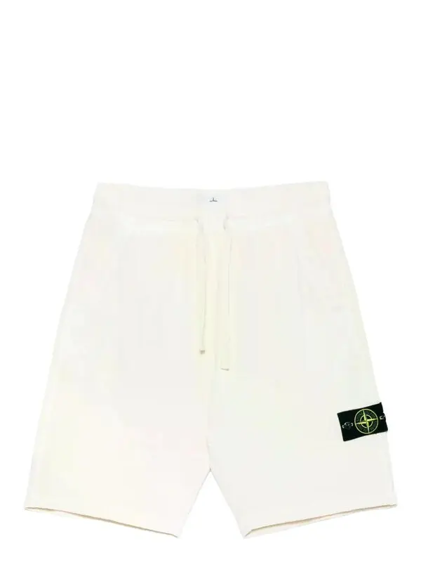 Stone Island Cotton Track Shorts - Neutrals