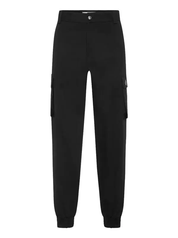 Philipp Plein Cargo Trousers - Black