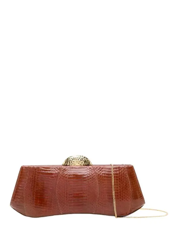 GIUSEPPE ZANOTTI Eve Clutch - Brown