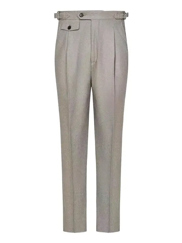 FRANZESE COLLECTION Straight-leg Trousers - Grey