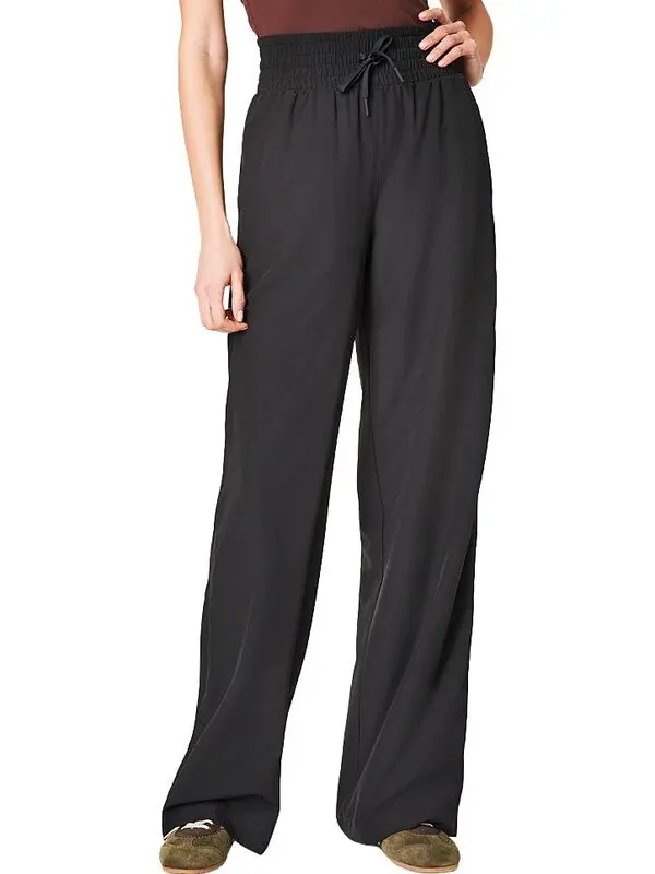 Spanx Wide Leg Pants - Very Black