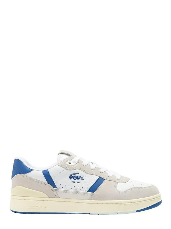 Lacoste Court Cage Sneakers - White/blue