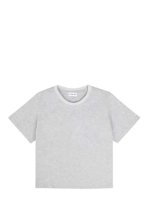 ALL MY LOVE Hunter Top - Light Heather Grey