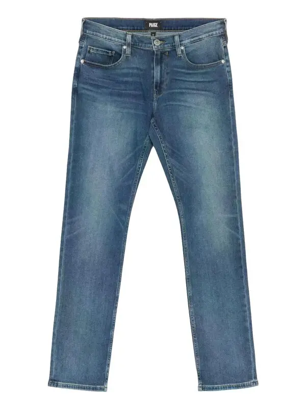 Paige Federal Straight Leg Jeans - Blue
