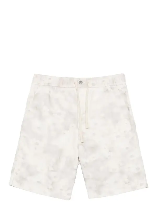 Maison Kitsuné Elasticated Waistband Shorts - White