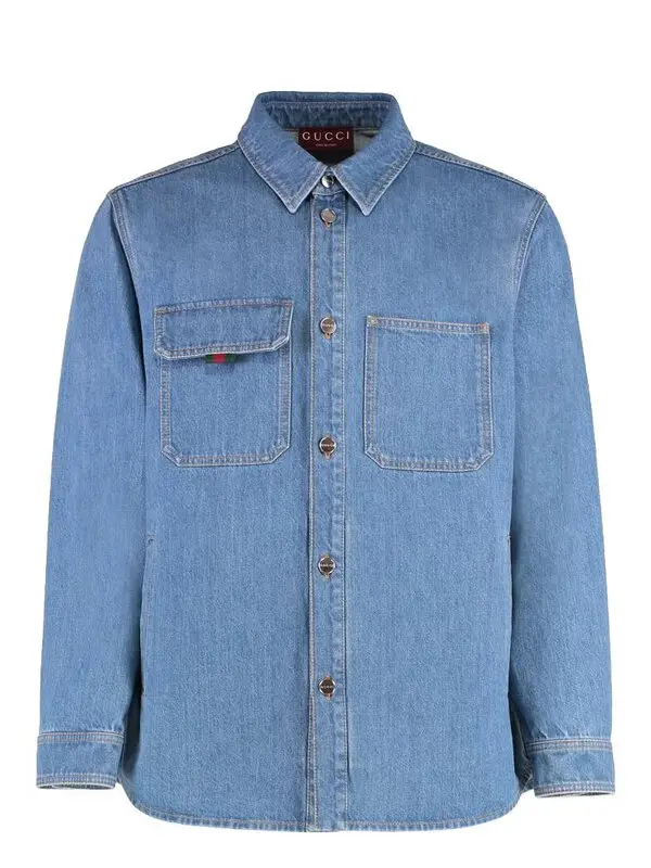 Gucci Denim Shirt - Navy