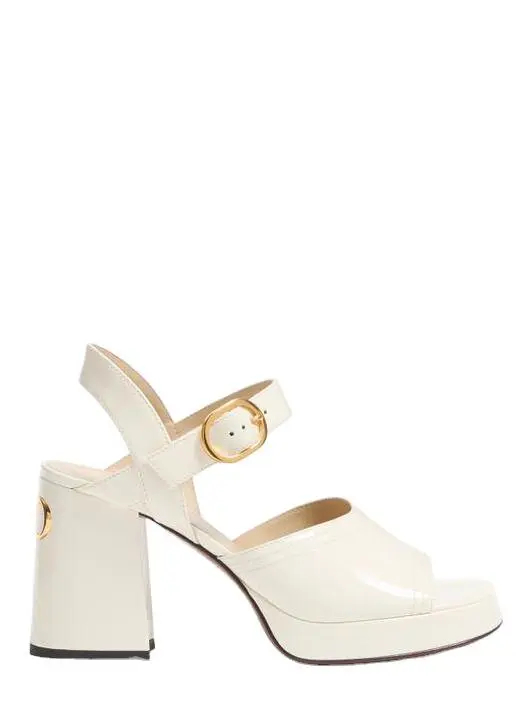 Valentino Garavani Fawcette Platform Sandals - Ivory
