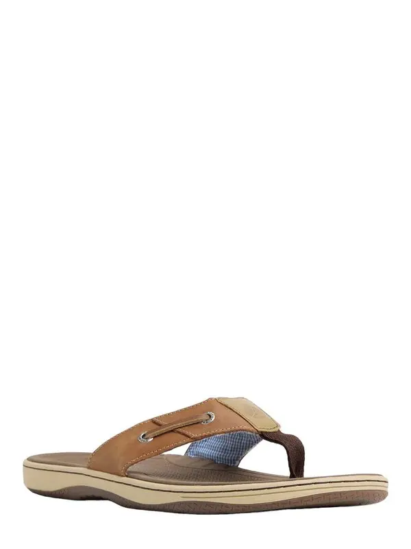 Sperry Baitfish Flip-flop - Tan Suede