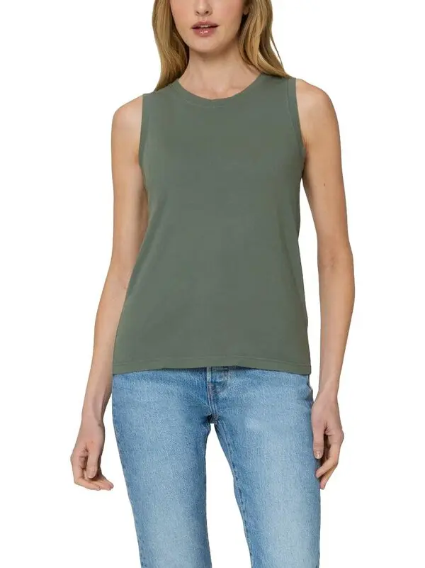 THE STANDARD STITCH Muscle Tank - Thyme