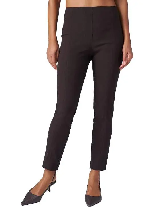 FRANNE GOLDE Slim Ankle Pant - Espresso