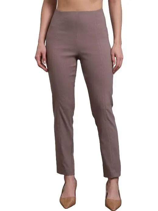 FRANNE GOLDE Slim Ankle Pant - Taupe