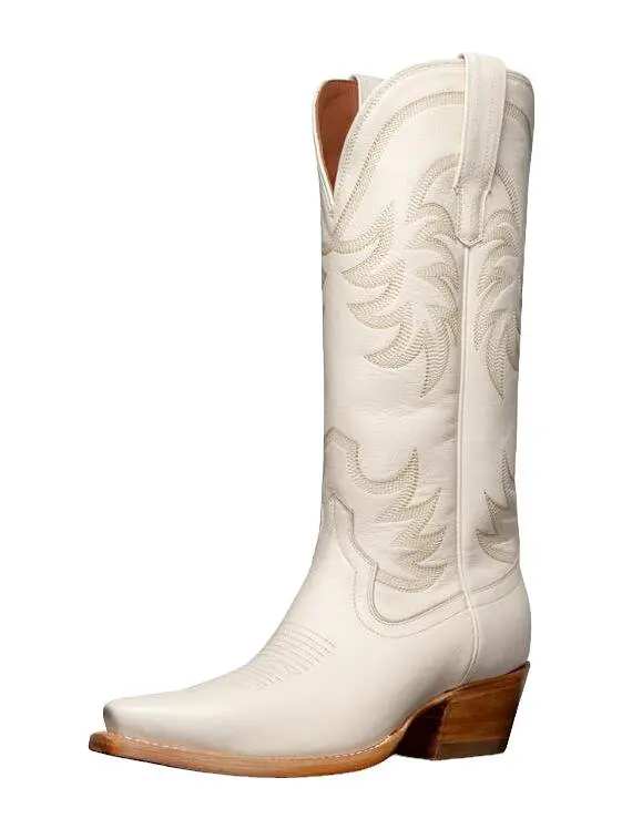 Tecovas The Annie Western Boot - Bone White
