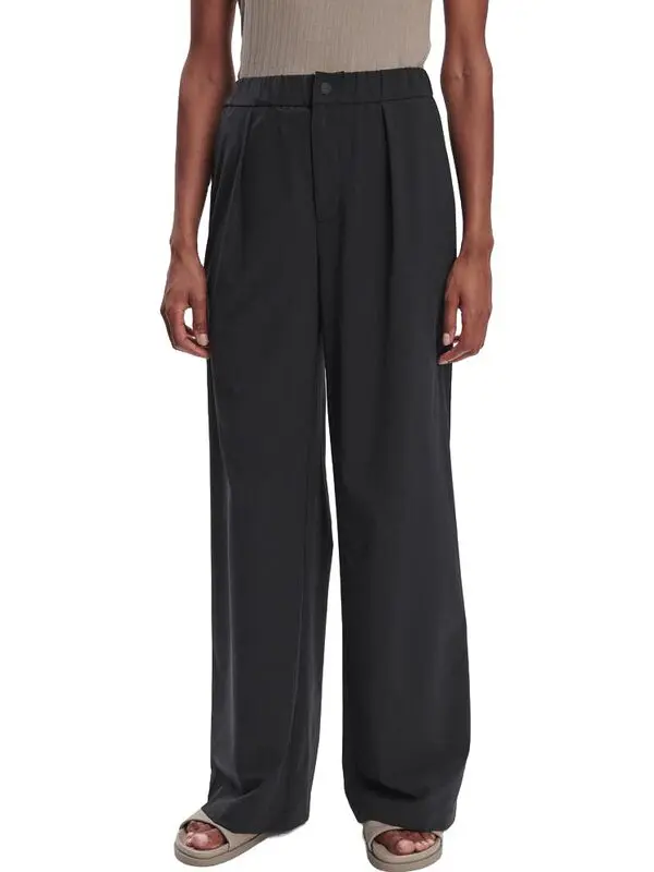 Varley Kayson Wide Leg Trousers - Black