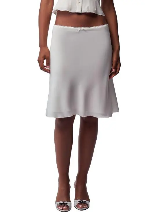 GUIZIO Paloma Skirt - White
