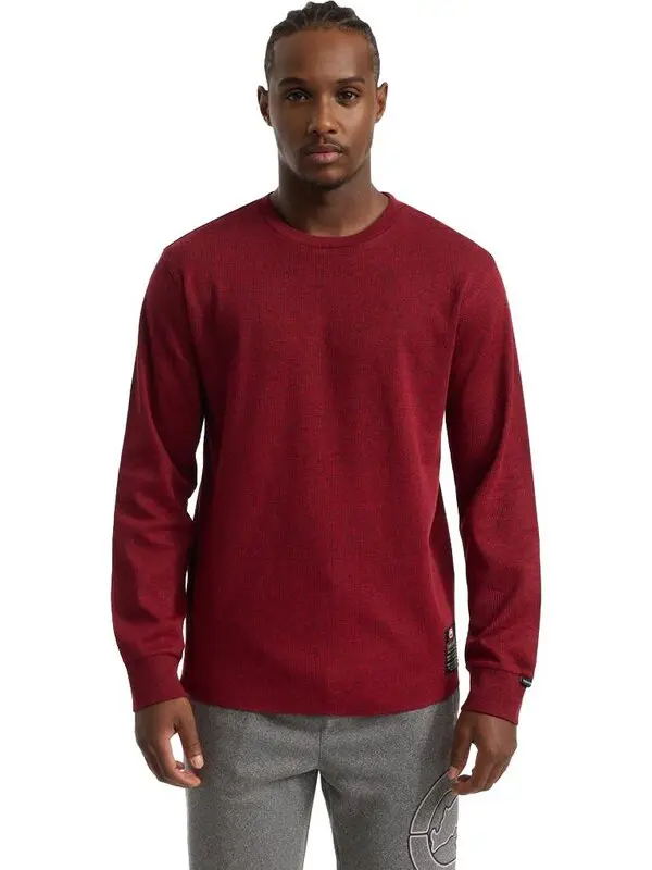 ECKO UNLTD. Pinch Me Thermal Top - Red Marled