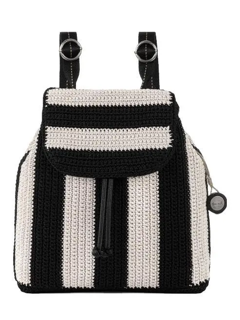 THE SAK Sayulita Backpack - Black Stripe