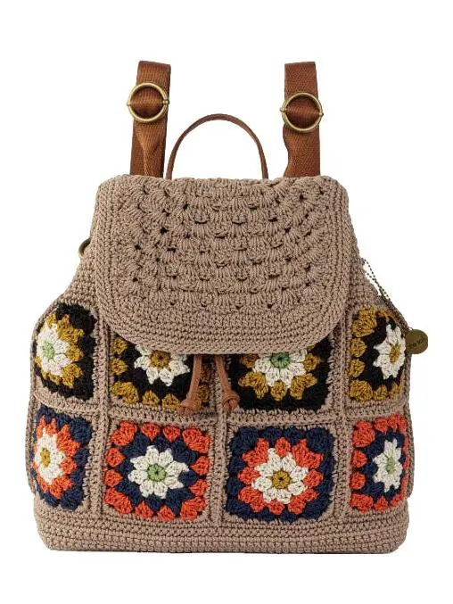 THE SAK Sayulita Backpack - Sand Neutral Patch