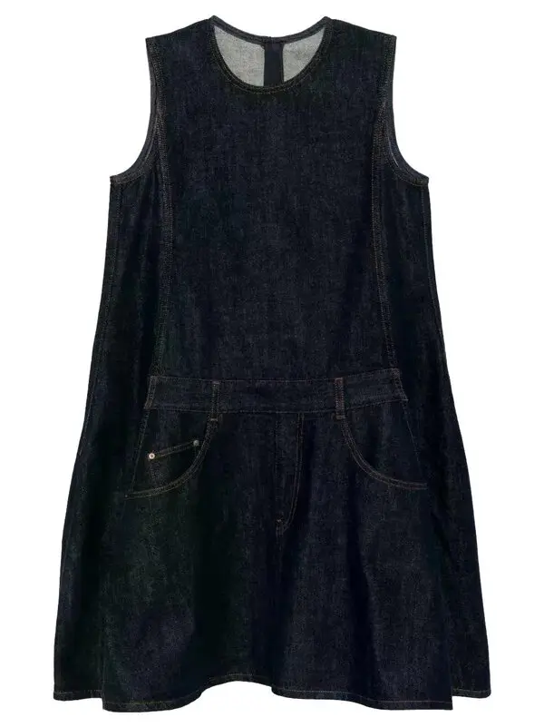 JNBY Denim Sleeveless Dress - Blue