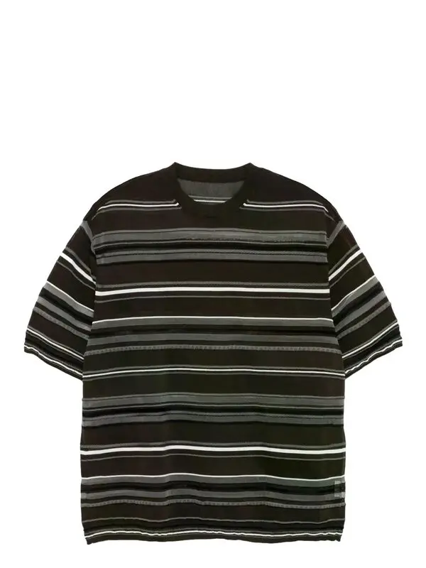 JNBY Striped T-shirt - Brown