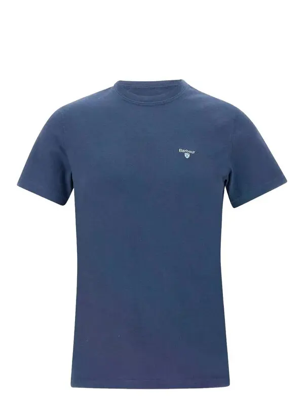 Barbour Tartan Sports T-shirt - Blue