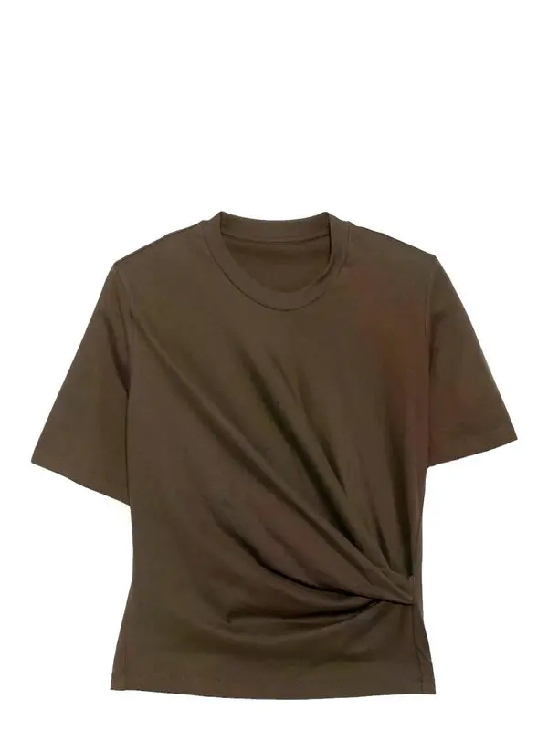 JNBY Pleated T-shirt - Brown
