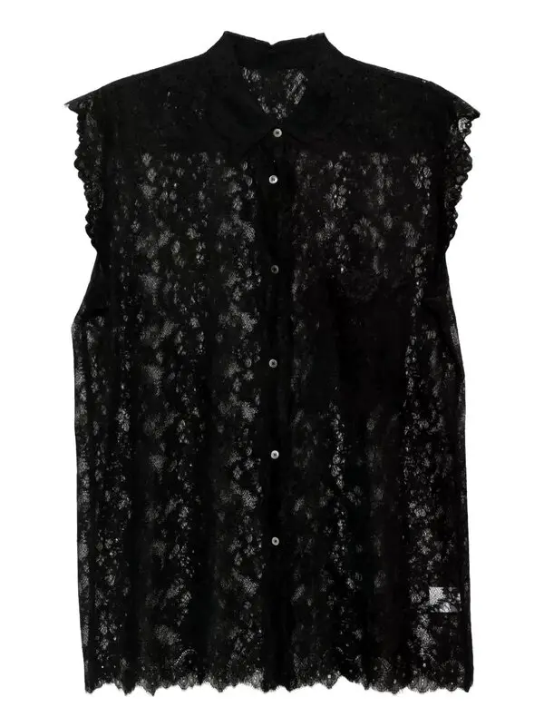 JNBY Sleeveless Shirt - Black