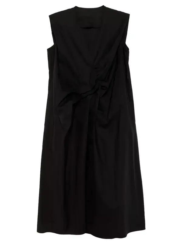 JNBY Sleeveless V-neck Dress - Black