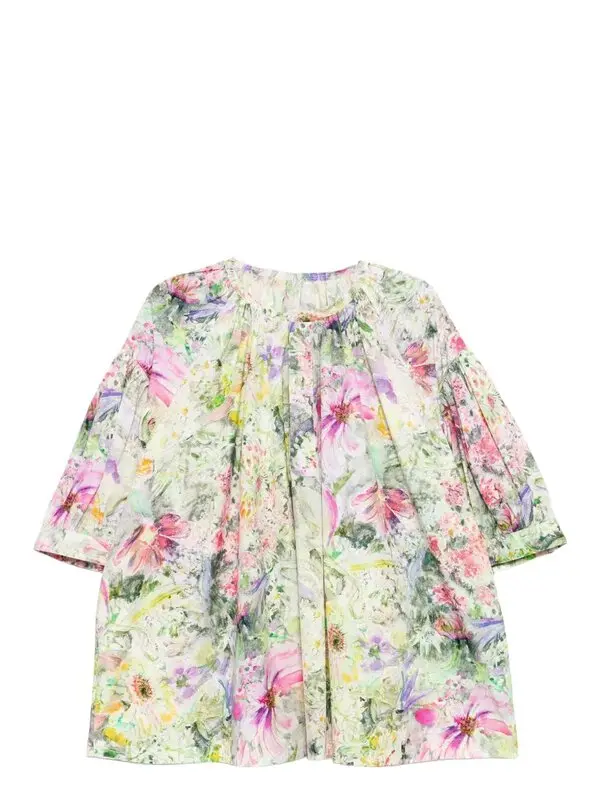JNBY Floral-print Blouse - White