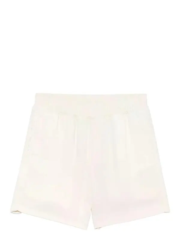 REPRESENT Knitted-panel Shorts - Neutrals