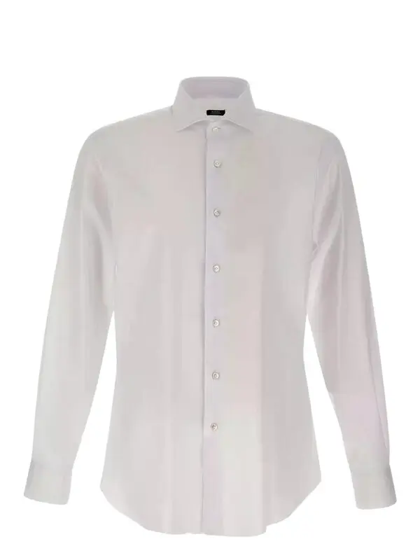 BARBA NAPOLI Long Sleeve Shirt - White