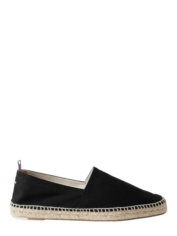 CastaÑer Pablo Canvas Espadrilles - Black