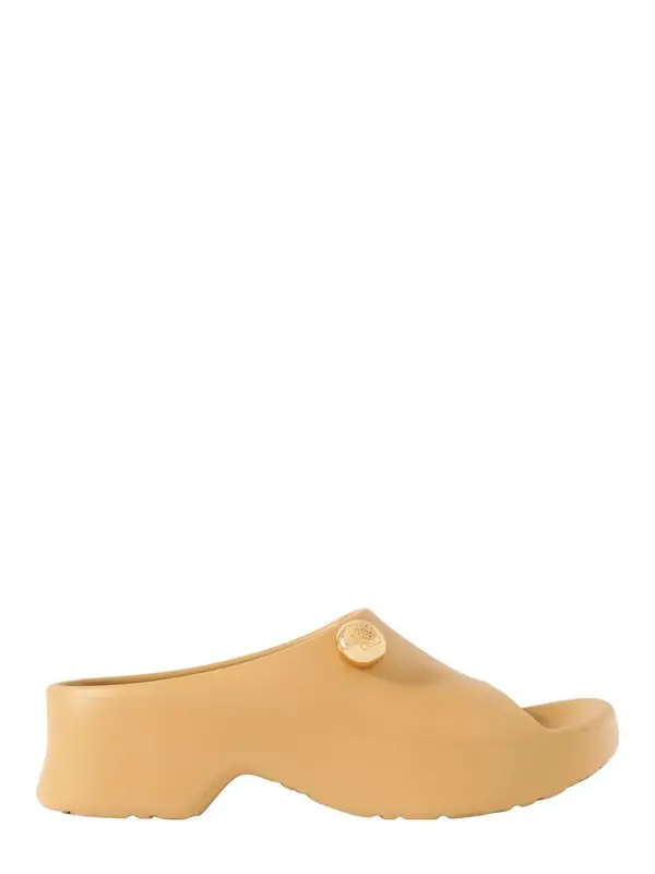 Loewe Foam Pebble Rubber Slides - Neutrals