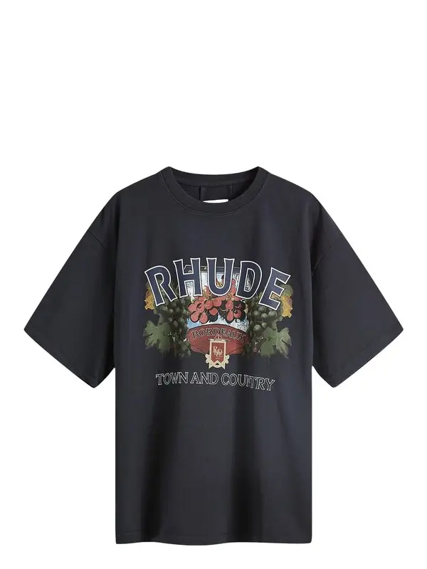 Rhude Town And Country T-shirt - Black