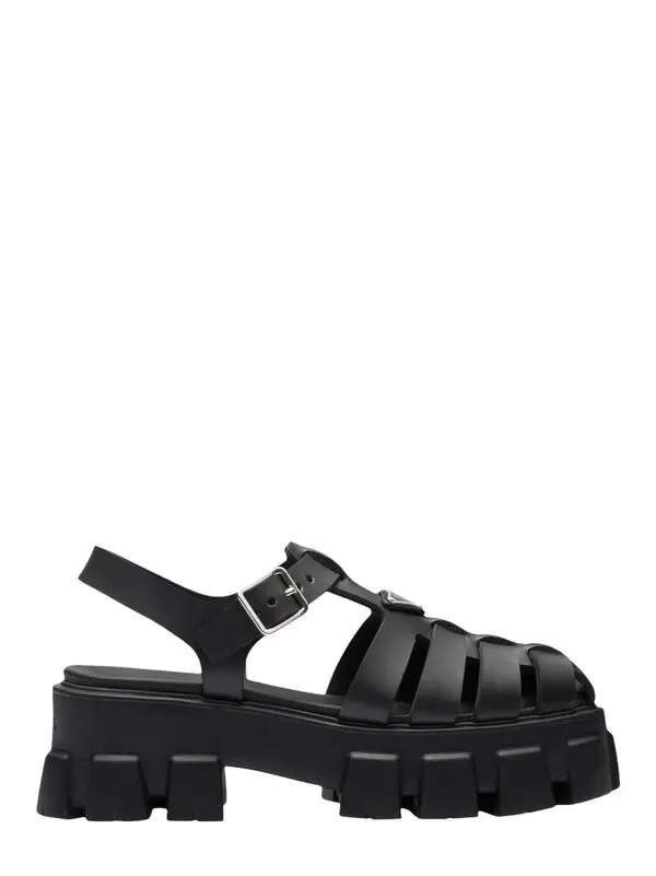 Prada Foam Rubber Sandal - Black