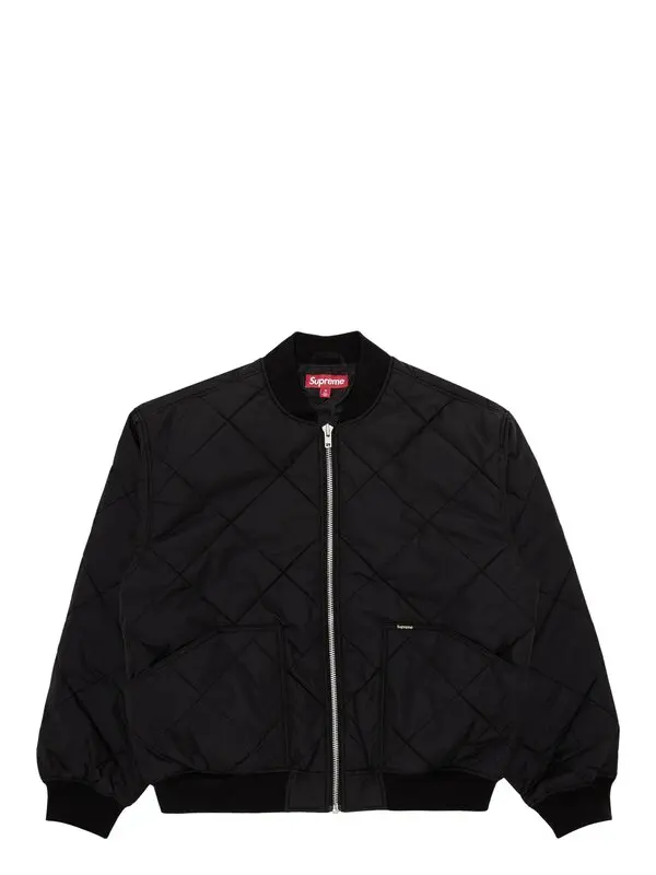 Supreme Quilted Work Jacket - Black