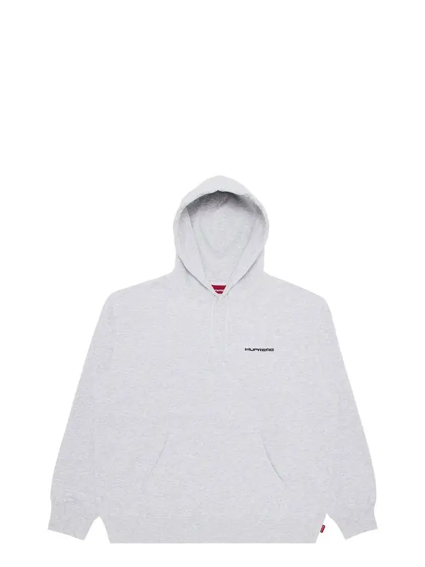 Supreme Stacked Hooded Sweatshirt - Grey