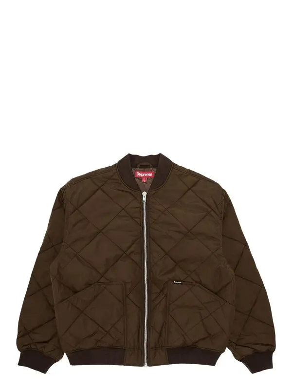 Supreme Aoi Quilted Work Jacket - Brown